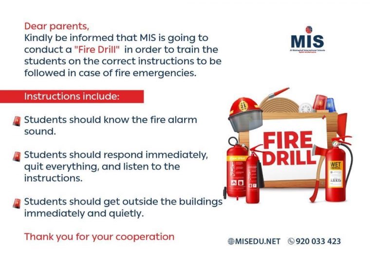 🧯”Fire Drill” 🧯 – MIS